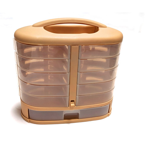 Sana Enterprises Eleven See-Through Drawers Storage and Organization ...