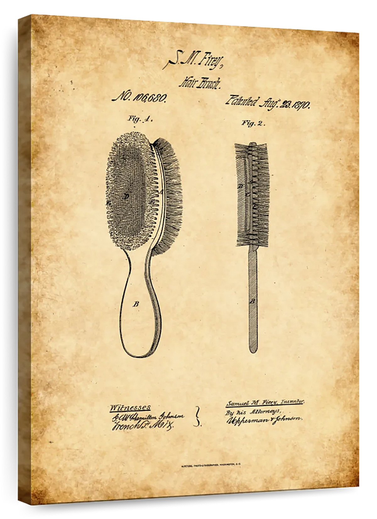 Williston Forge Hair Brush Vintage Kynaat - Wayfair Canada