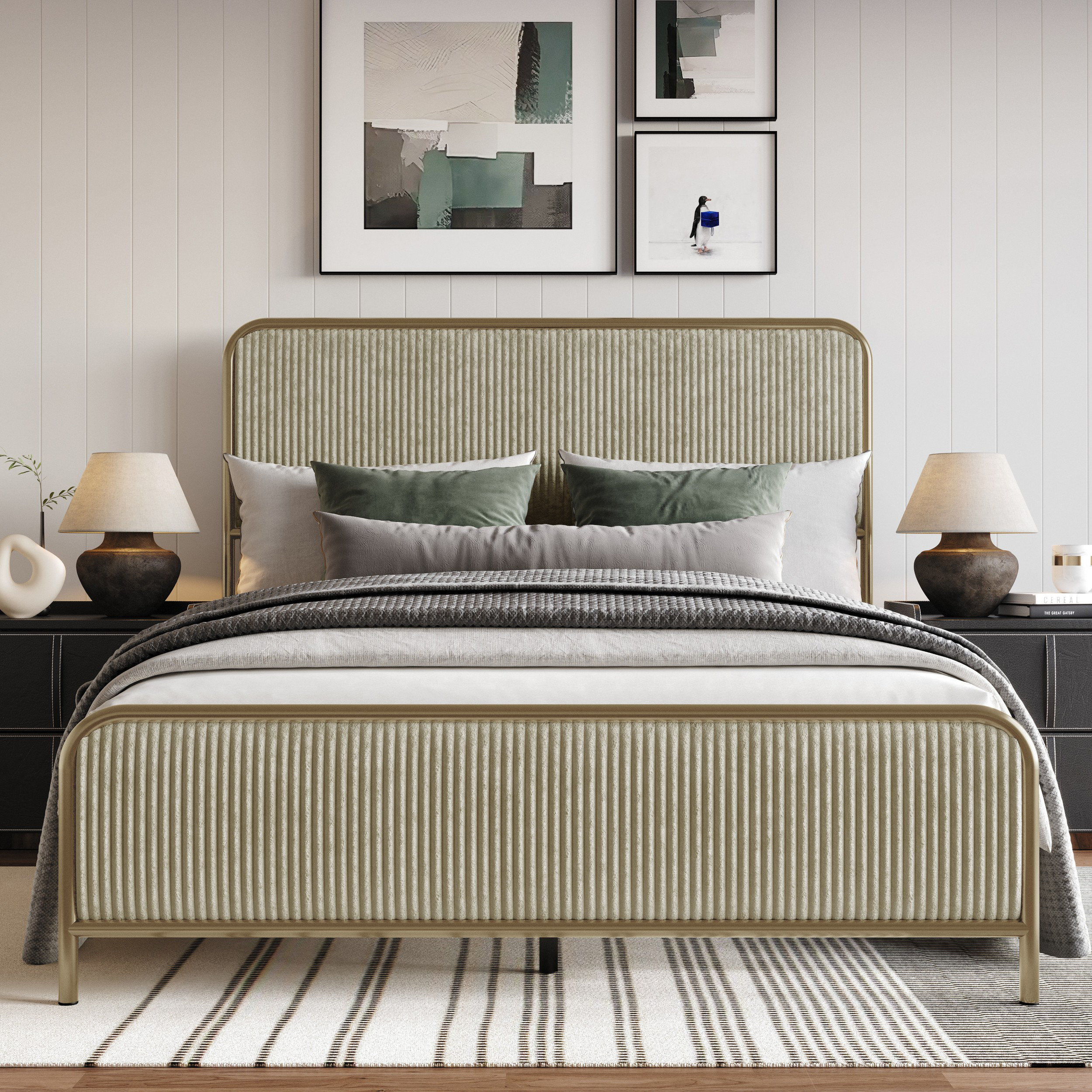 Latitude Run® Parma Panel Bed & Reviews | Wayfair