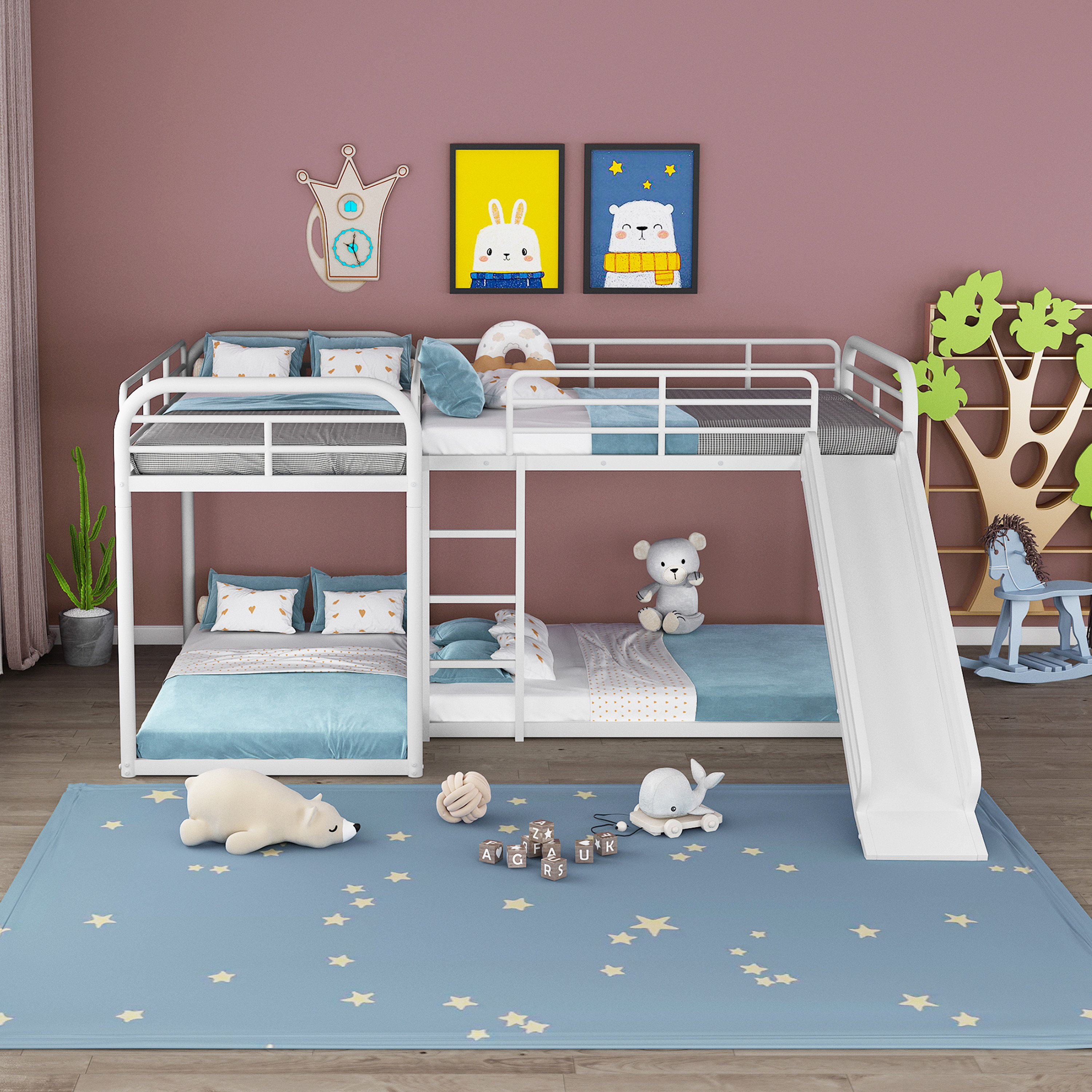 Isabelle & Max™ Palethorp Metal Standard Bunk Bed by Isabelle & Max ...