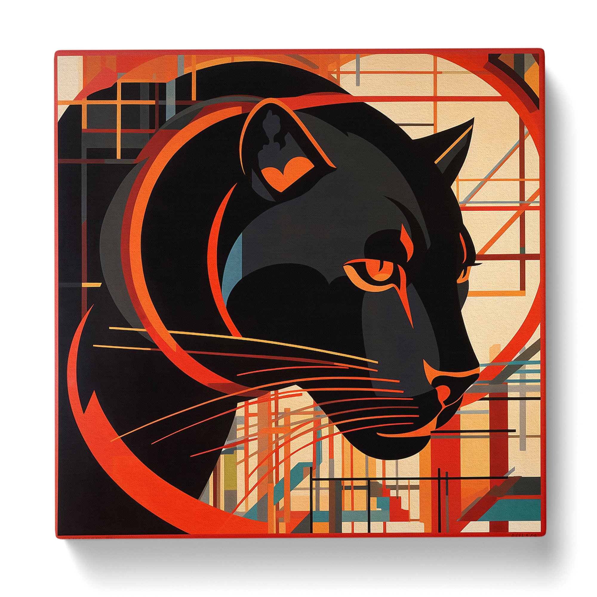 Marlow Home Co. Panther Constructivism No.2 - No Frame Art Prints ...