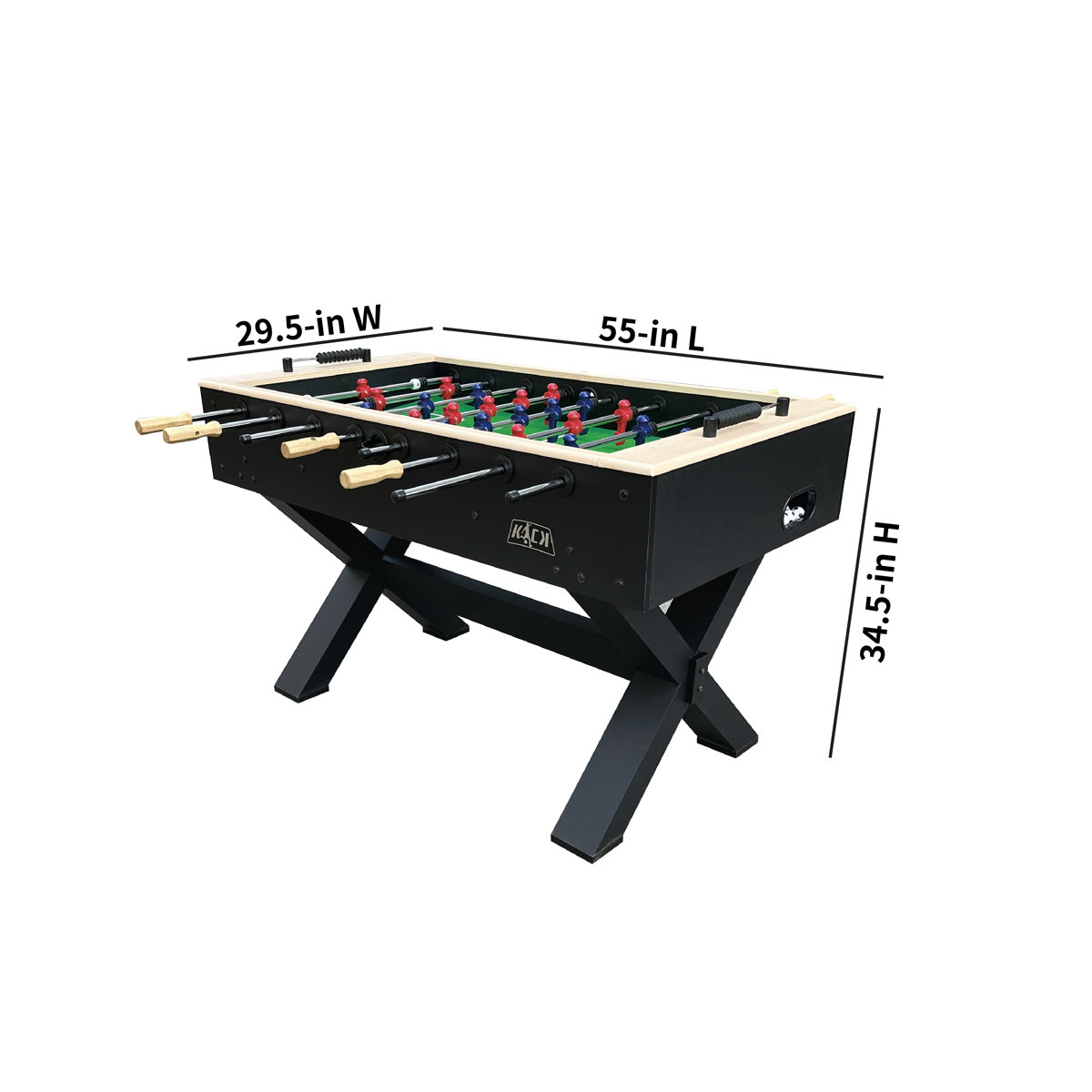 KICK Foosball Tables KICK Constable 55" Foosball Table | Wayfair