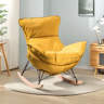 ChairVogue Light Luxury Style Eggshell Leisure Rocking Chair Rocking ...