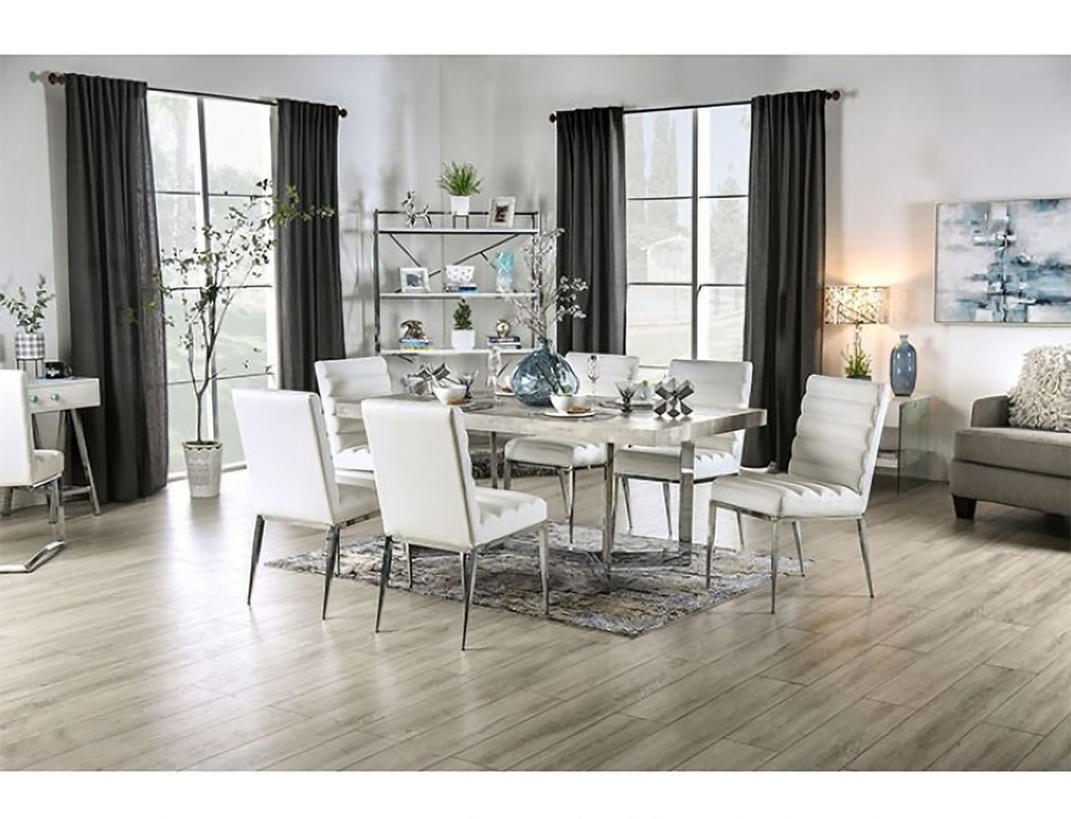 Brayden Studio Whipkey Rectangular 72'' L x 38.25'' W Dining Set ...