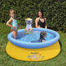 JLeisure 5' x 16.5" Sea Otter Inflatable Outdoor Above Ground Kid Pool ...