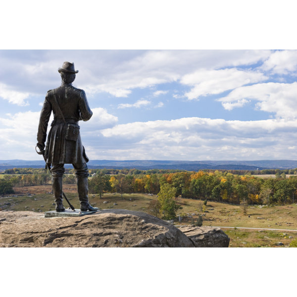 17 Stories Statue Of General Warren by Genekrebs - Art Prints | Wayfair ...