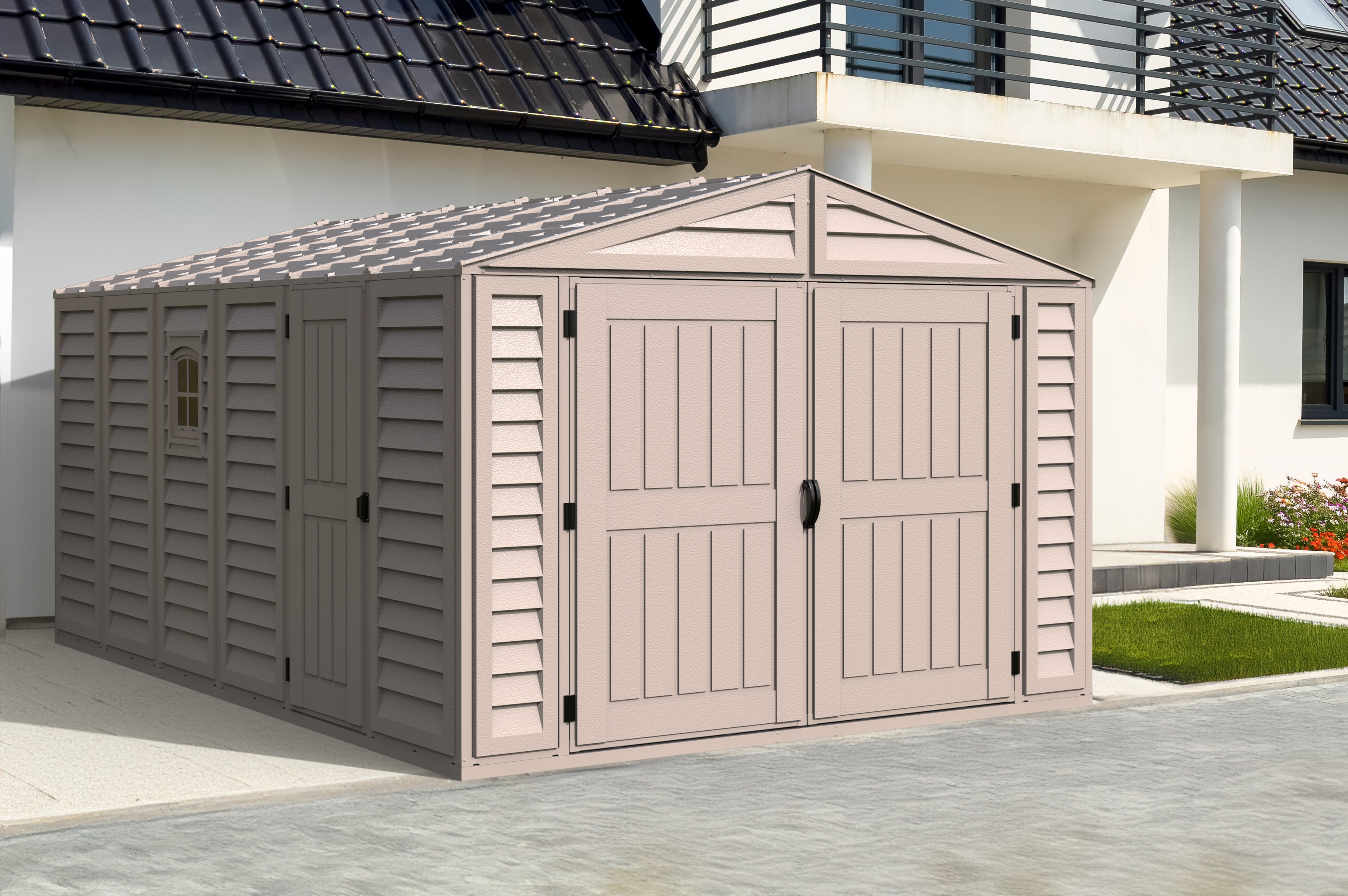 Duramax Building Products Duramax Vinyl Garage 10.5 ft. wide | Wayfair