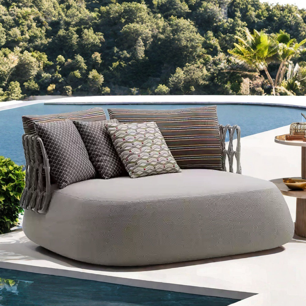 A Zoetic Home Comfortable and soft patio sofa | Wayfair