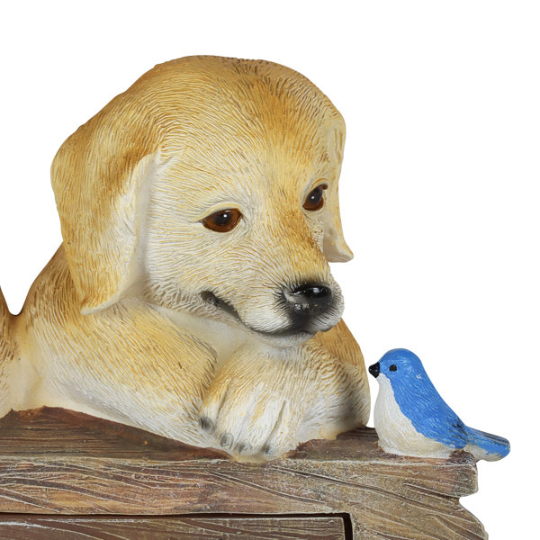 Exhart Solar Three Labradors Welcome Sign Guard Dog Greeter Garden ...