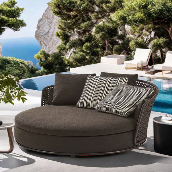 Elegant Home Furnishings.s Waterproof Braided Rope Patio Daybed 70.87 ...