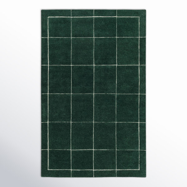 Mallory Green Hand Tufted Area Rug & Reviews | AllModern