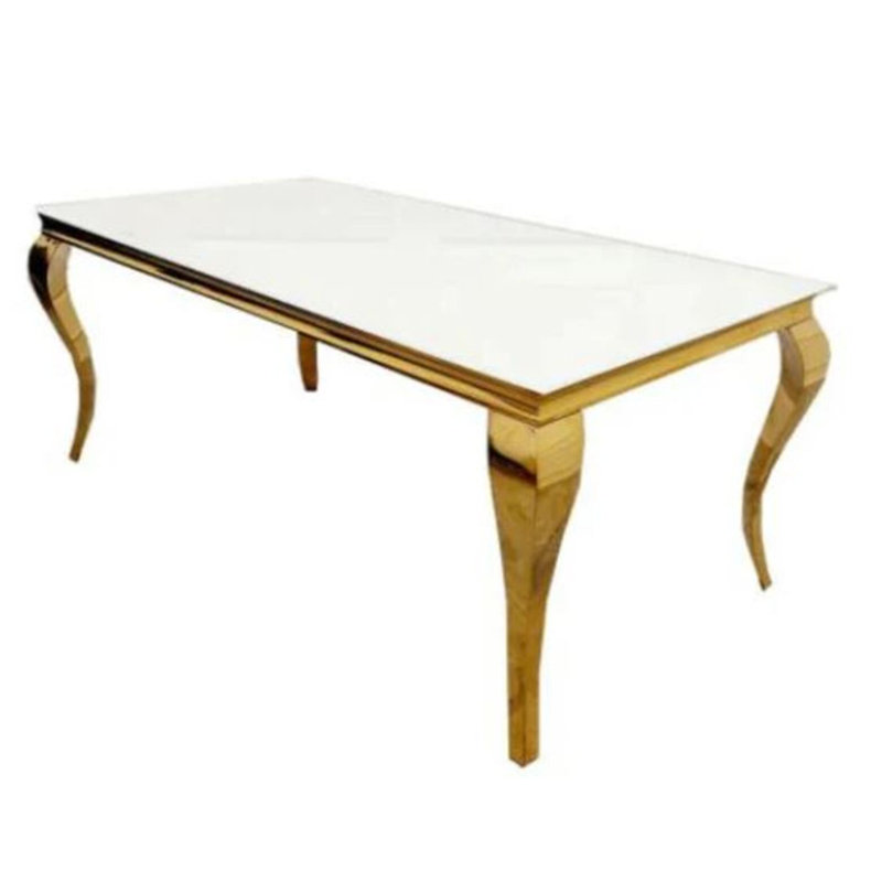 Rosdorf Park Colorado Curved Dining Table | Wayfair