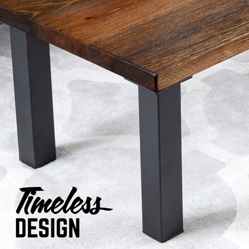Latitude Run® Yar Modern Black Steel Table Legs & Reviews | Wayfair