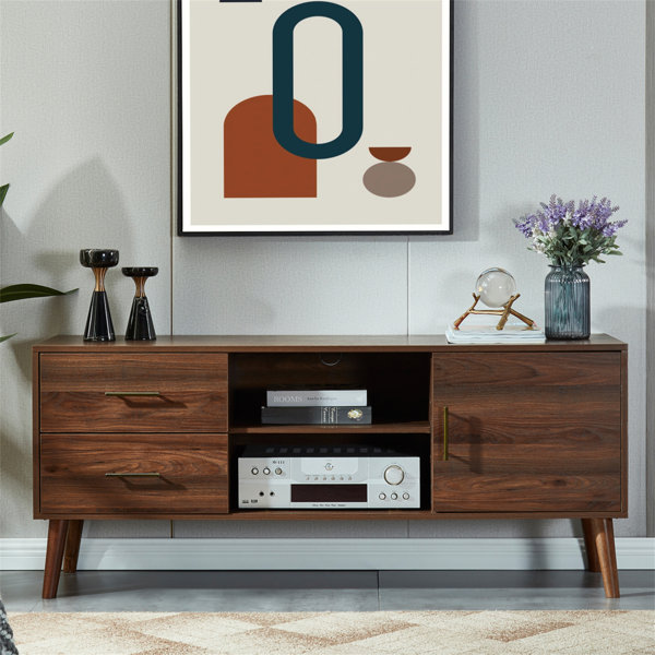 Ivy Bronx Lenette 55.12'' Media Console | Wayfair