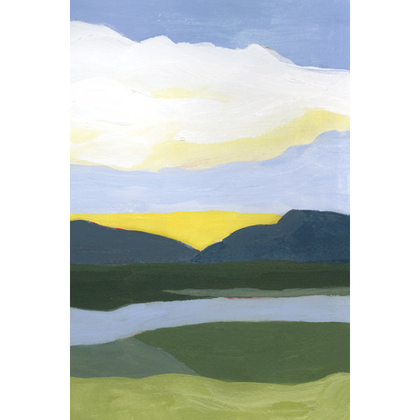 Union Rustic Primary Landscape II by Grace Popp - Wrapped Canvas Art ...