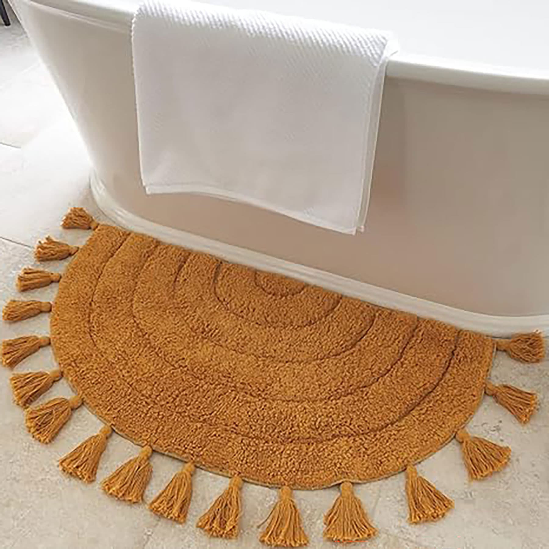 Rosecliff Heights Caysin Solid Color Bath Mat | Wayfair