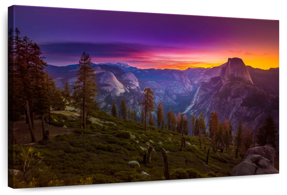 Millwood Pines Alvord Sunrise Over Half Dome | Wayfair