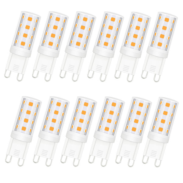 WELLHOME 40 Watt Equivalent G9 G9/Bi-pin Dimmable LED Bulb & Reviews ...