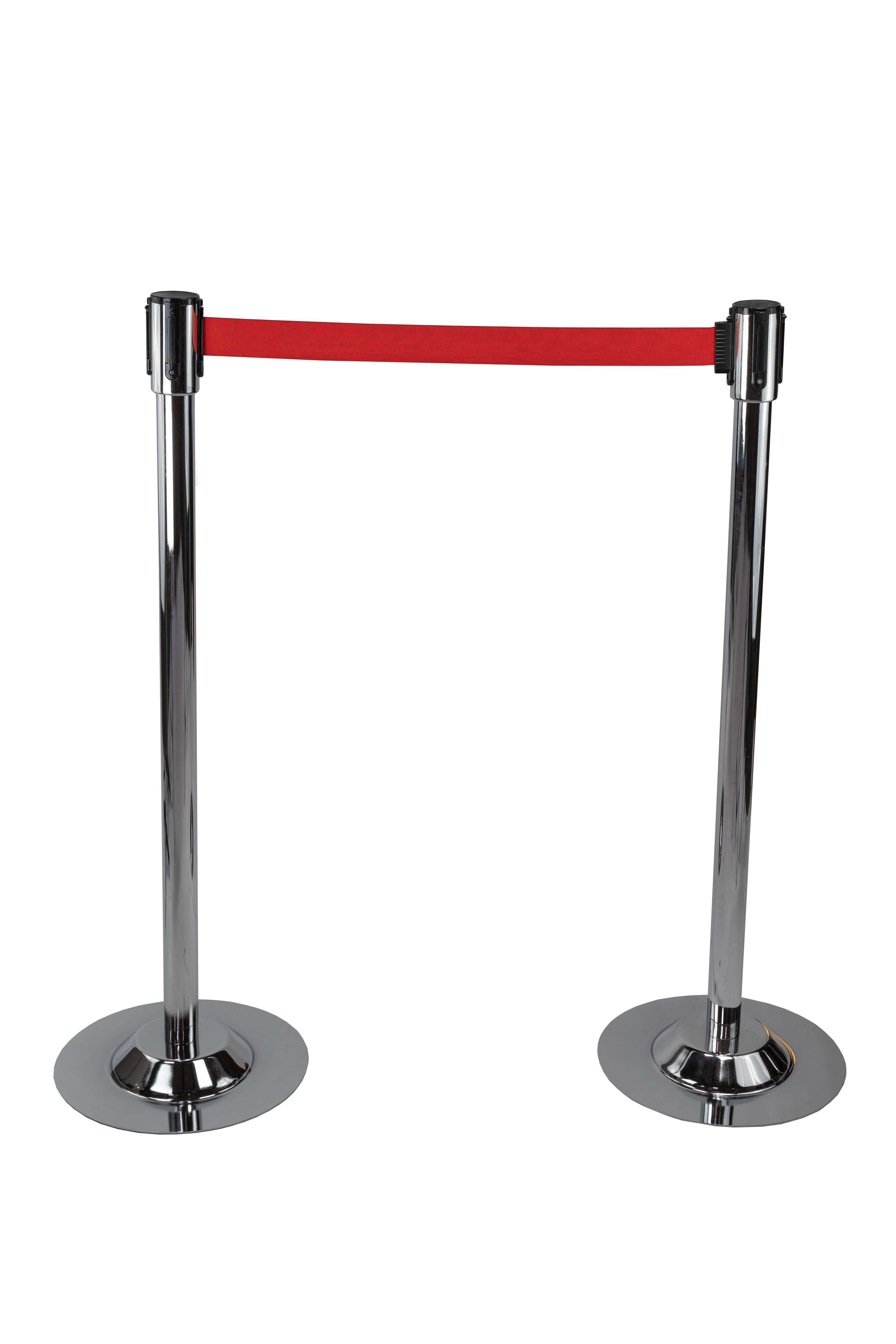 Midas Event Supply 41.75'' H x 14.12'' W Metal Stanchion System | Wayfair