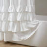 Madison Park Grace Single Ruffled Shower Curtain & Reviews | Wayfair