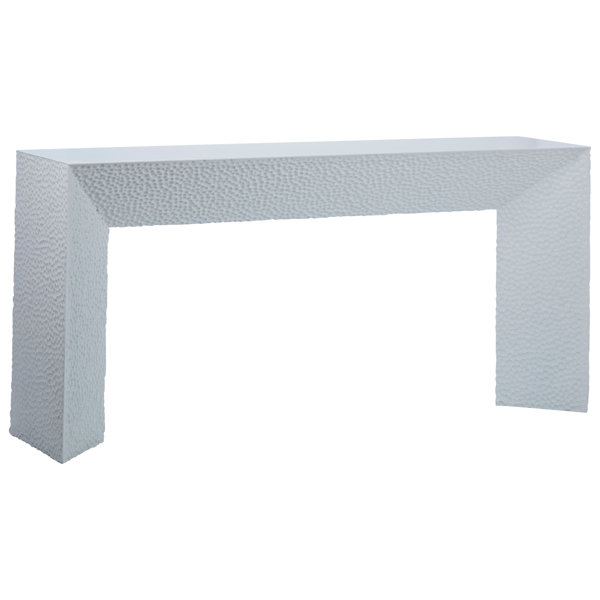 Hokku Designs Gallison 65-inch Long Console Table with Textured Sides ...