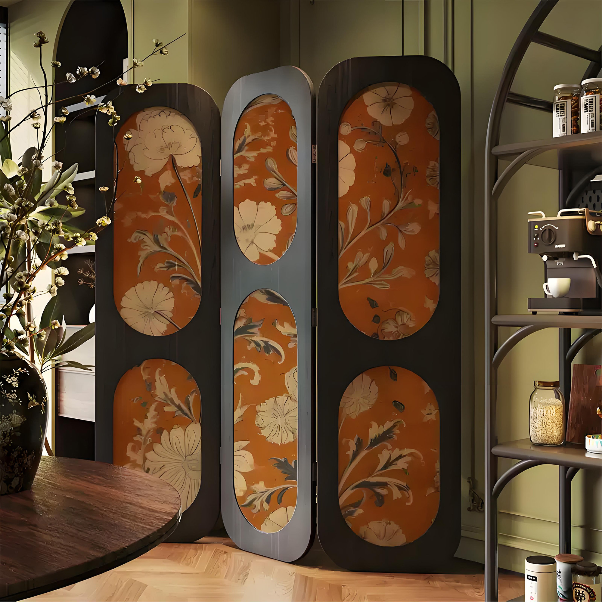 Red Barrel Studio® French Vintage Folding Screen | Wayfair