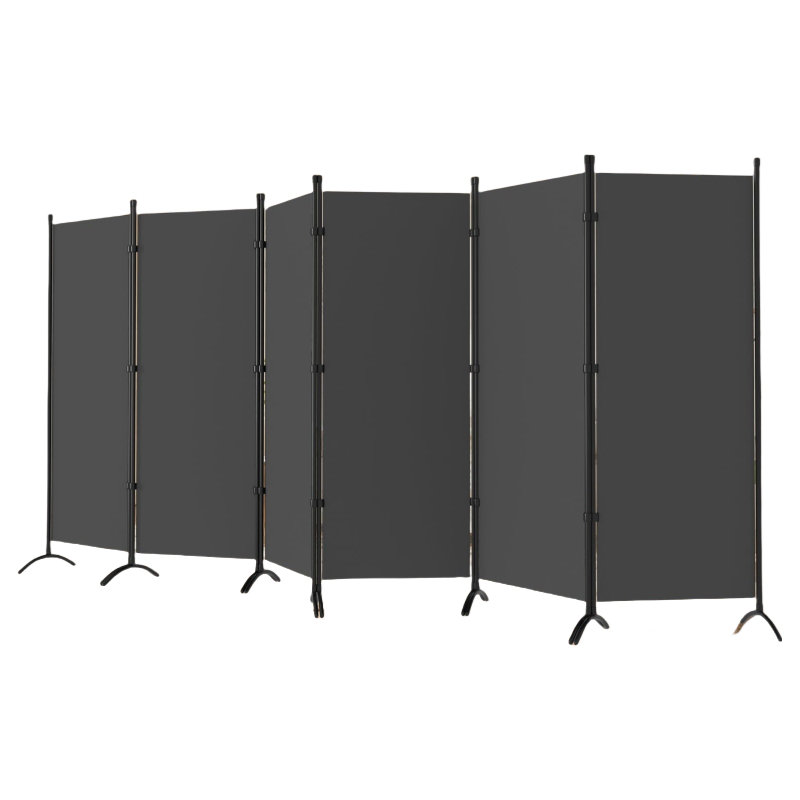 Latitude Run® 6-Panel Folding Room Divider, 6ft Privacy Partition | Wayfair
