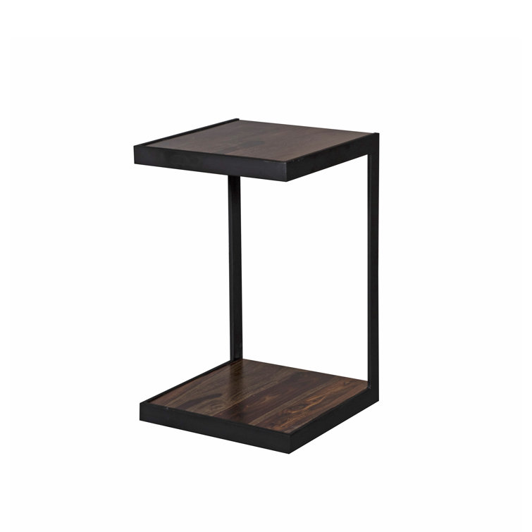 17 Stories Solid Wood C Table - Wayfair Canada