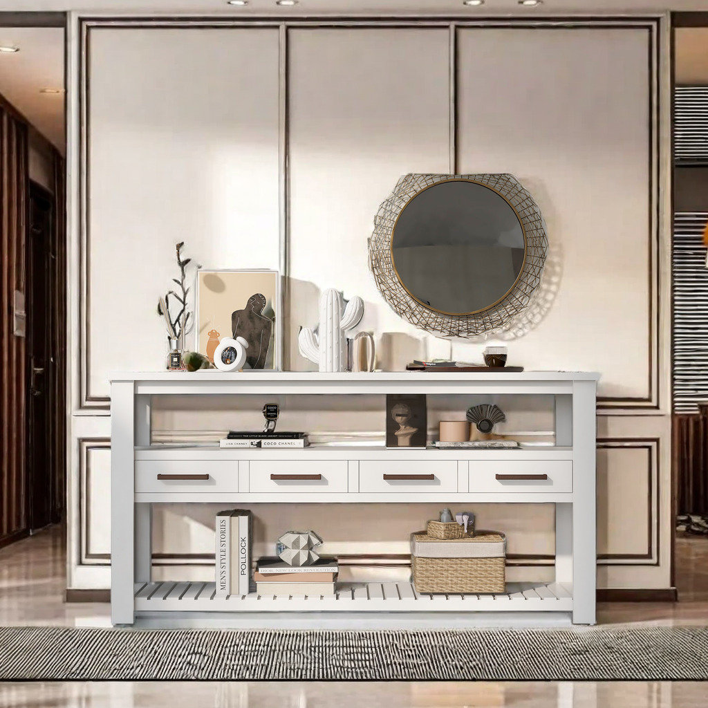 Latitude Run® Jacori 62'' Console Table | Wayfair