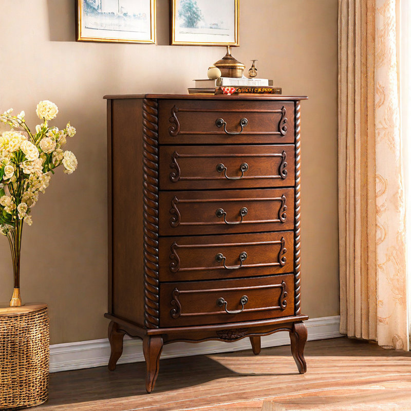 Canora Grey Adelmo Solid Wood Accent Chest | Wayfair