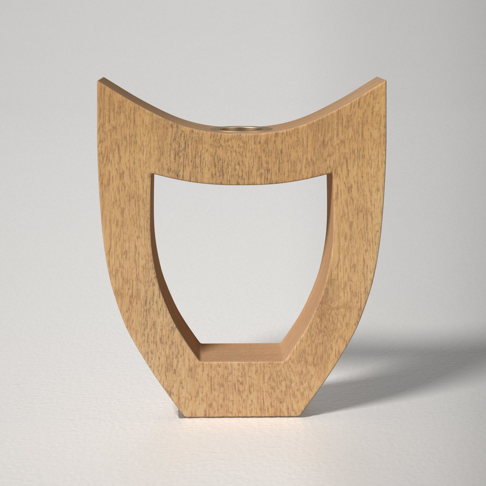 Allmodern Fauve 7 Wood Tabletop Candlestick Wayfair