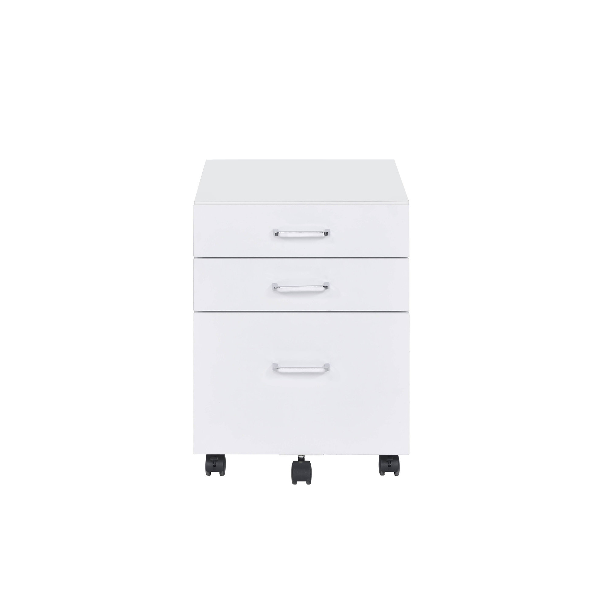 Ebern Designs Chrome Finish File Cabinet - Wayfair Canada