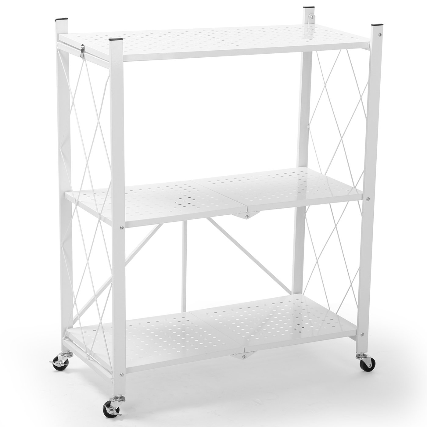 Rebrilliant Lionna 35.43" H x 27.95" W x 14.96" D Foldable Shelving ...