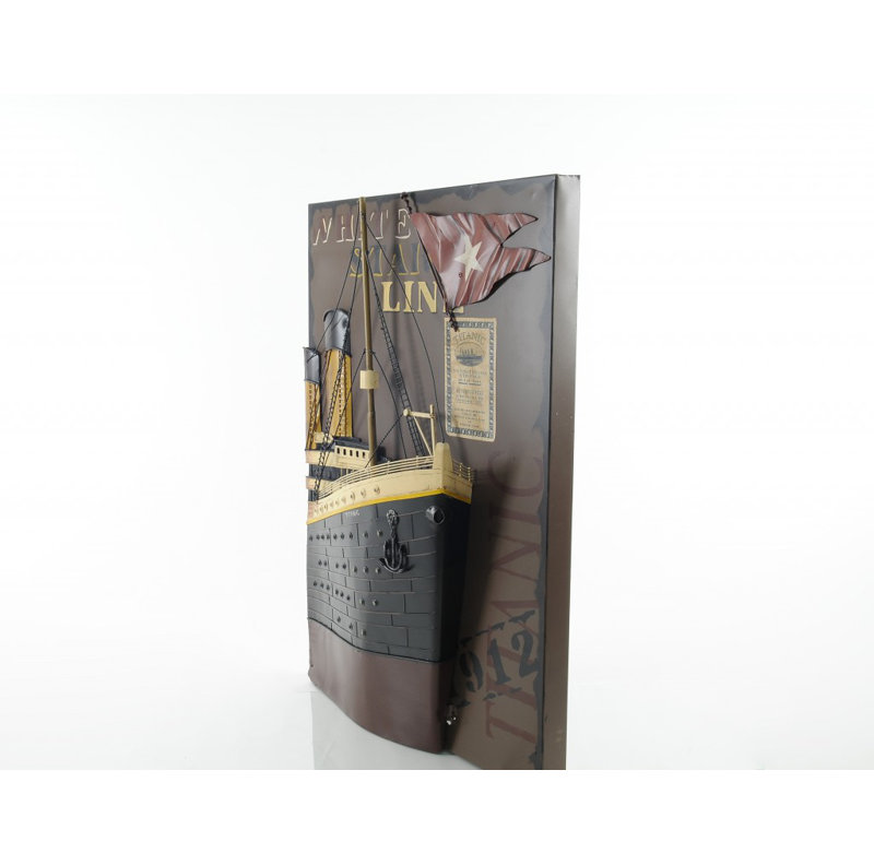 ZeaZu 1912 RMS Titanic 3D Front Bow Painting | Wayfair