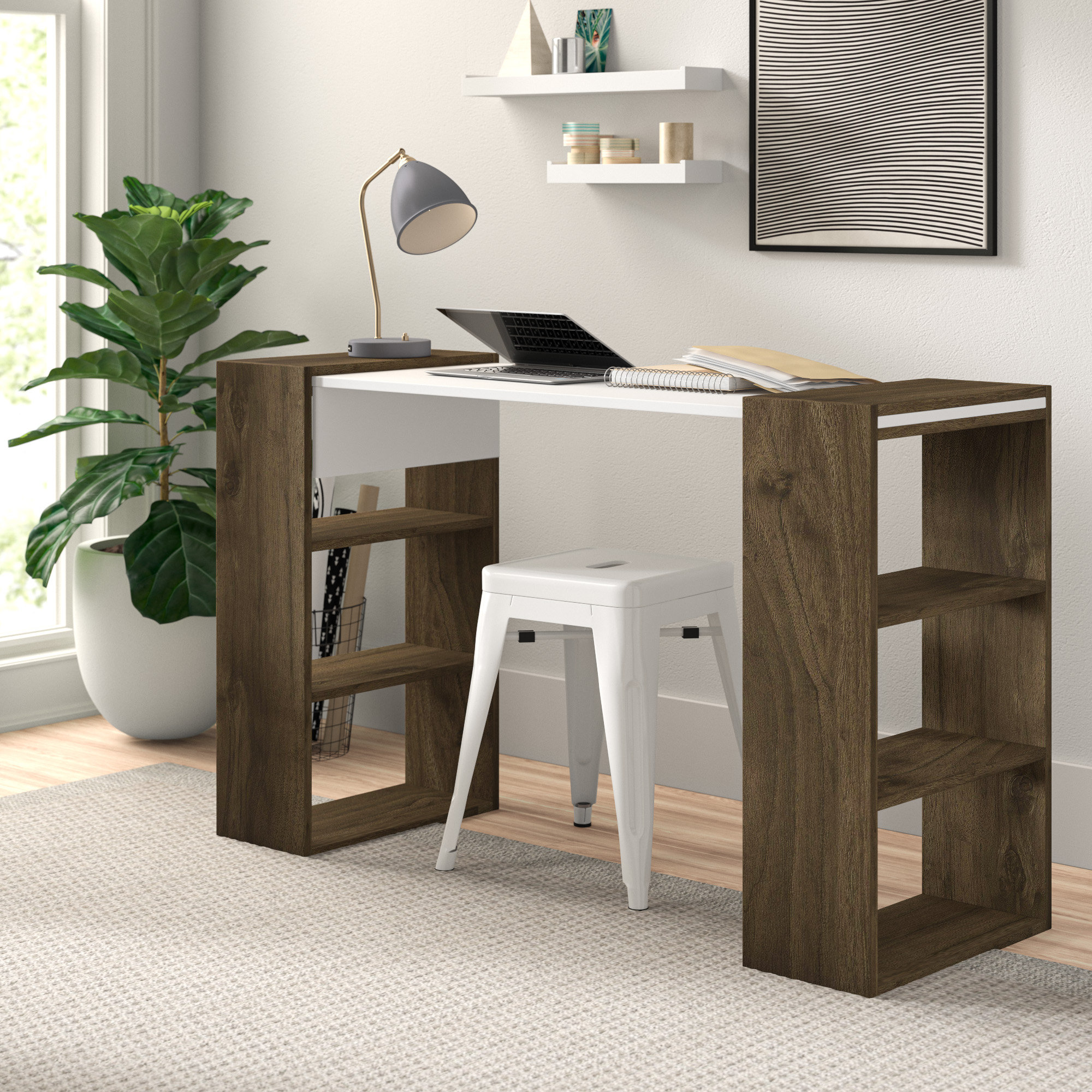 Hashtag Home Kaeden Desk & Reviews | Wayfair