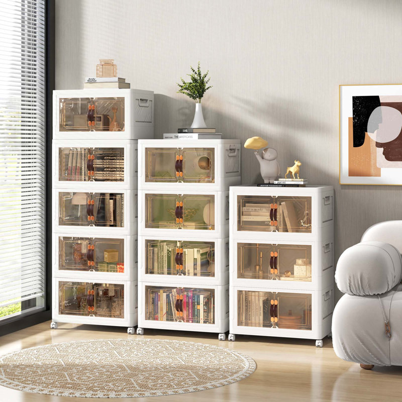 Rebrilliant Plastic Storage Bin Set & Reviews | Wayfair