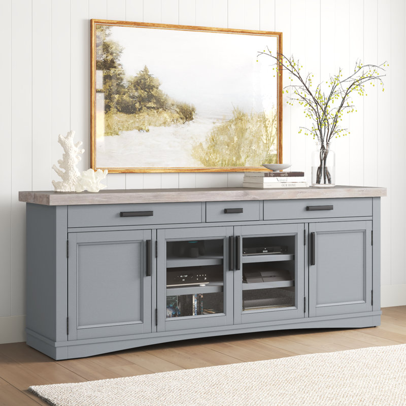 Beachcrest Home Bankston 76'' Media Console & Reviews | Wayfair