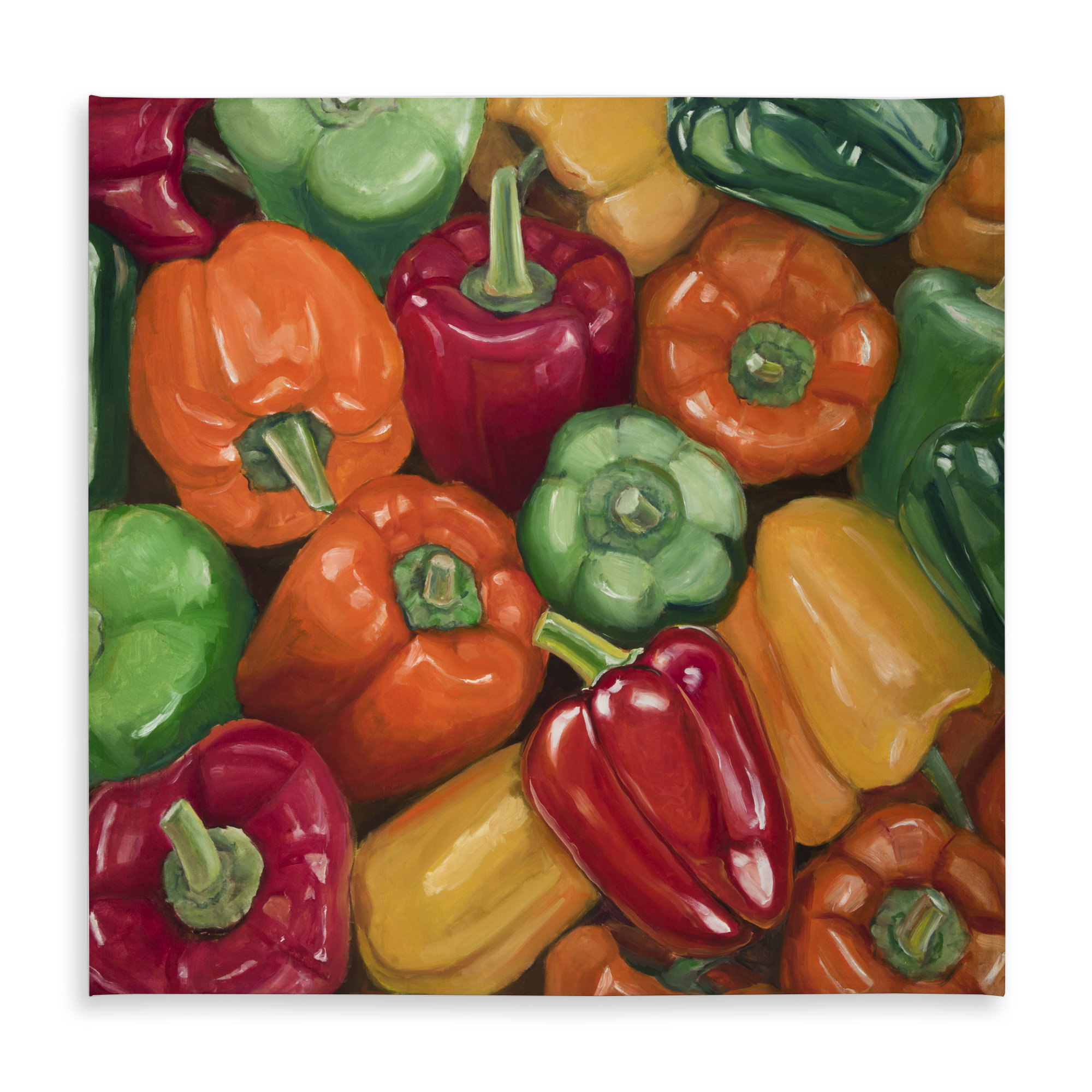 Begin Edition International Inc. Peppers Tablecloth - Indoor Outdoor ...