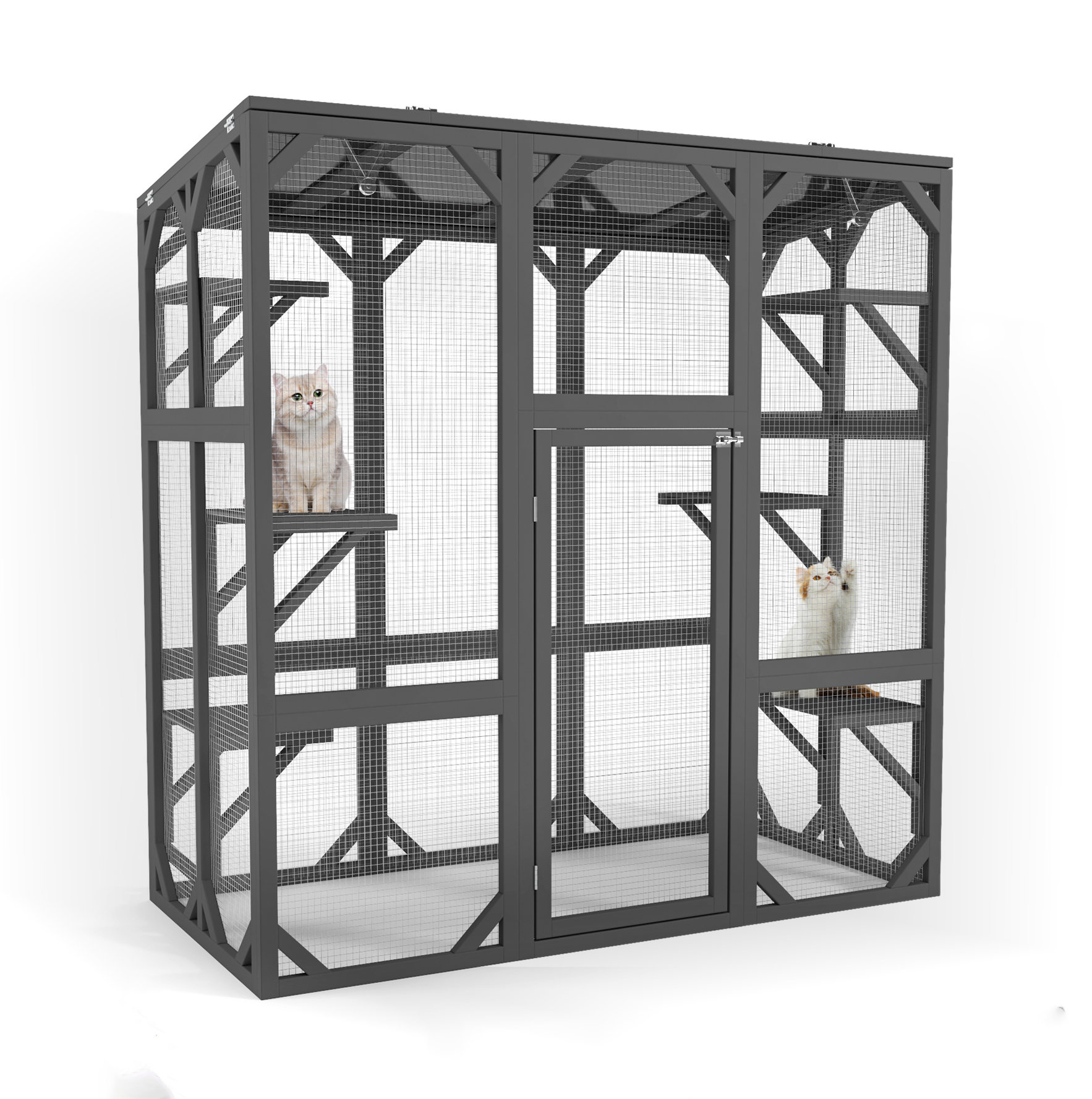 Archie & Oscar™ Catio Outdoor Cat Enclosure With Openable Waterproof ...