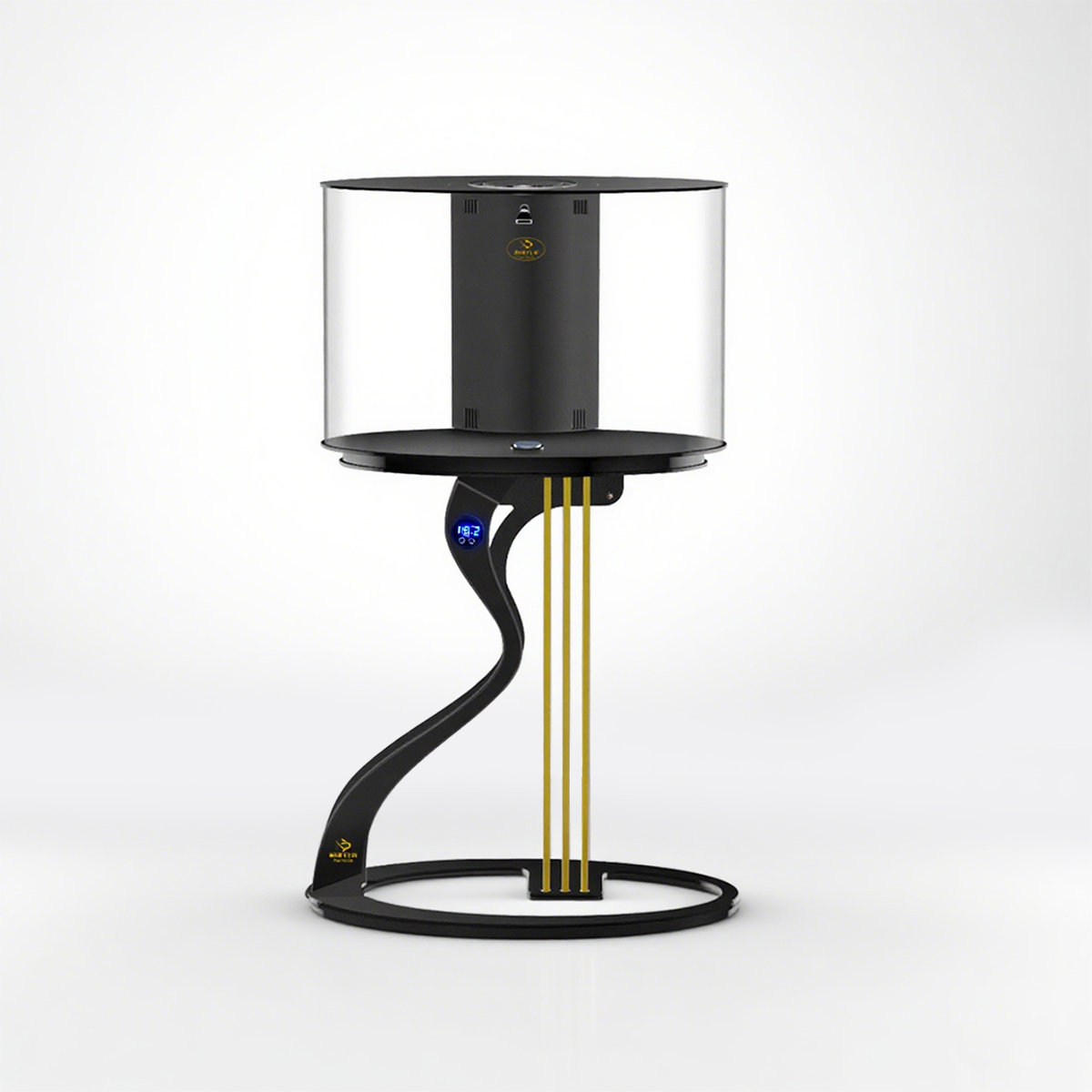 Orren Ellis Hidden Integrated Filtration Creative-Shaped Aquarium Tank ...