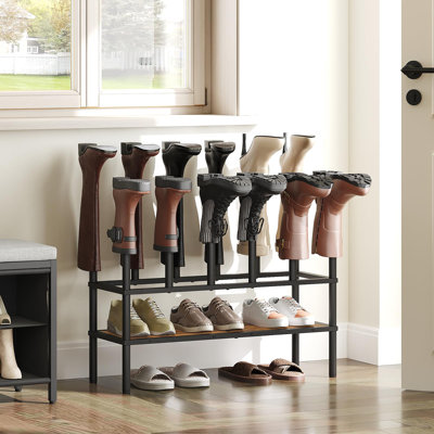 boot rack for closet