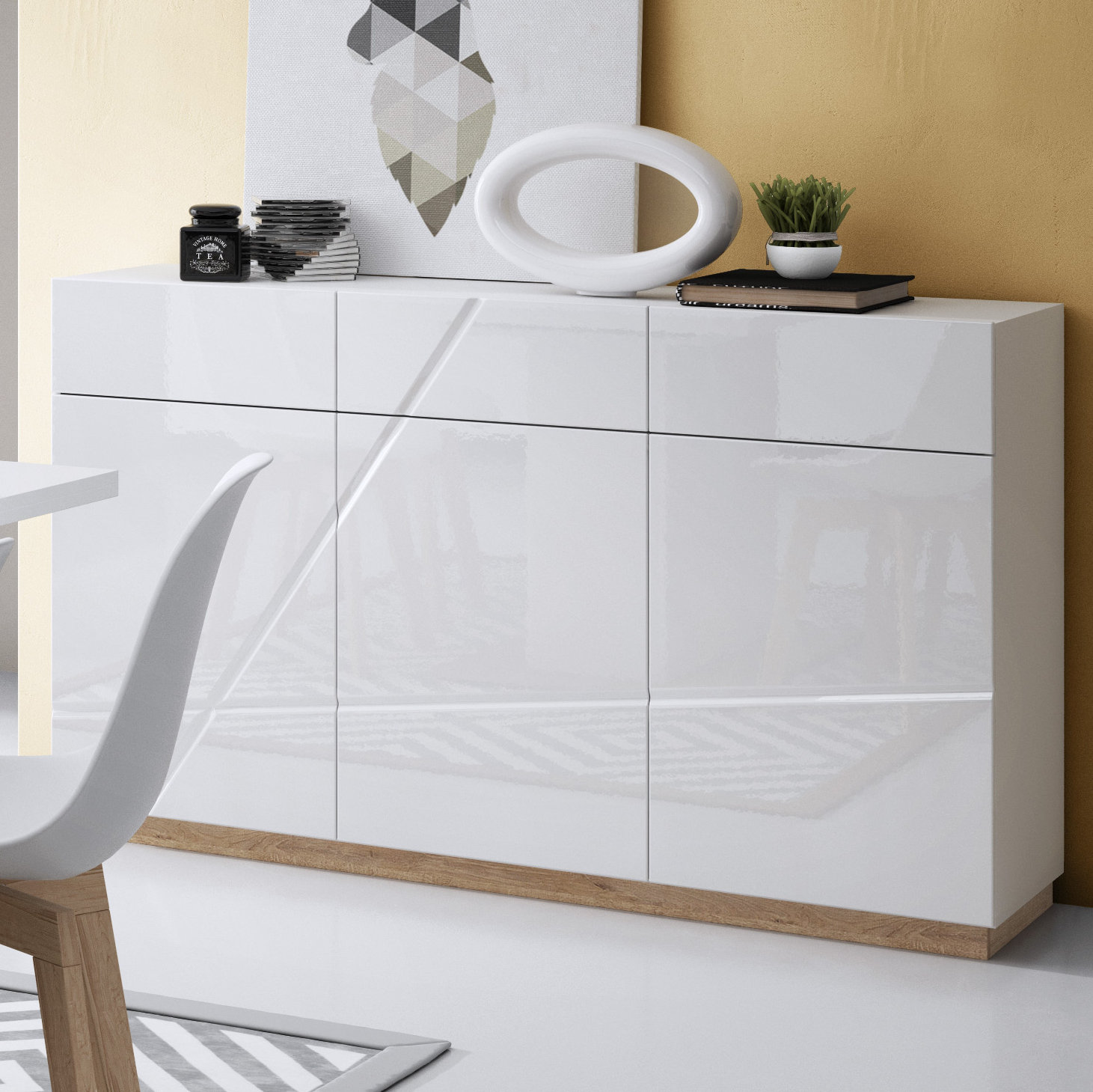 Metro Lane Isaac 150cm Sideboard & Reviews | Wayfair.co.uk