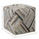 Dovetail Furniture Edith Square Leather Pouf | Perigold