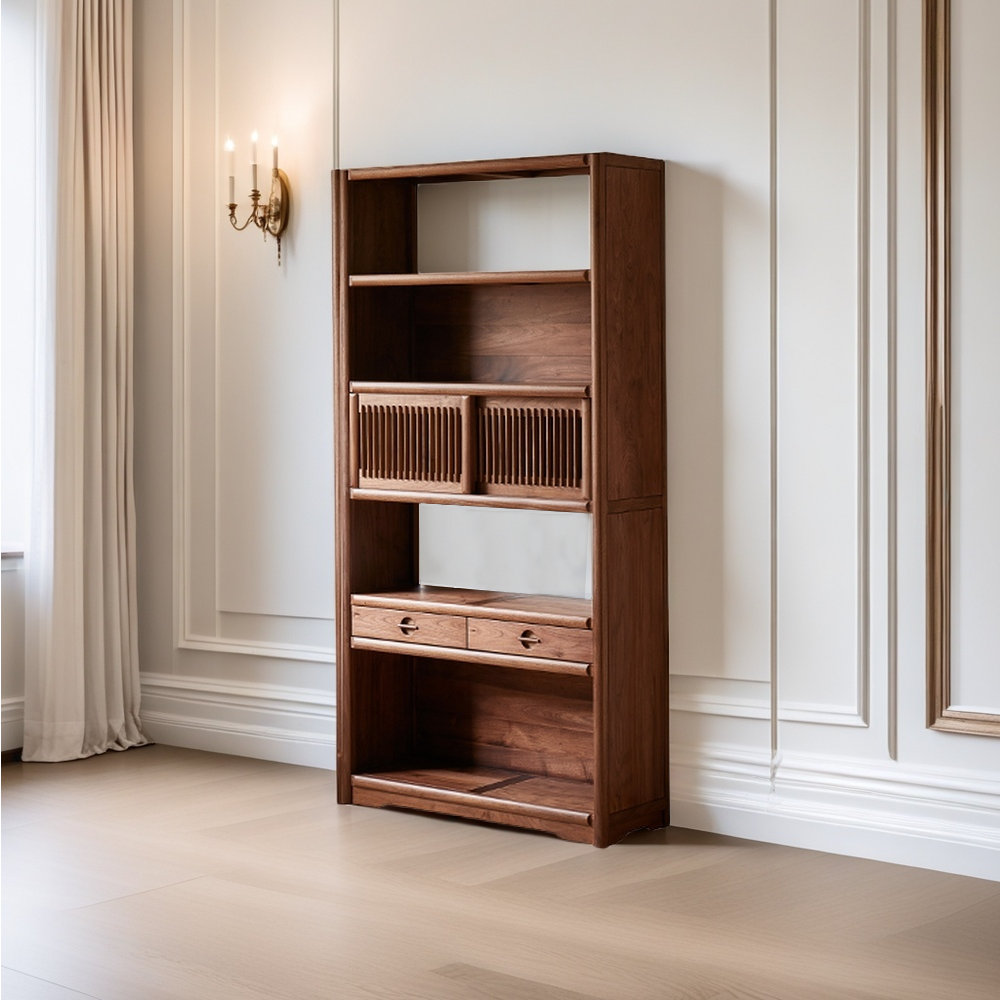 Kaoloupin New Chinese style bookcase | Wayfair