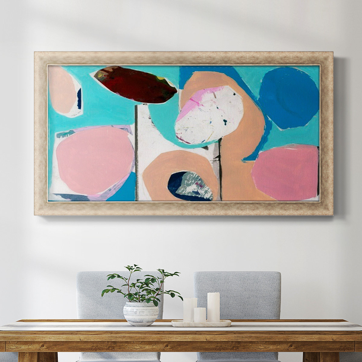 Brayden Studio® Color Trend II Premium Framed Canvas- Ready To Hang ...