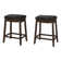 Red Barrel Studio® Rylan Bar Stool, Counter Height, Saddle Seat ...
