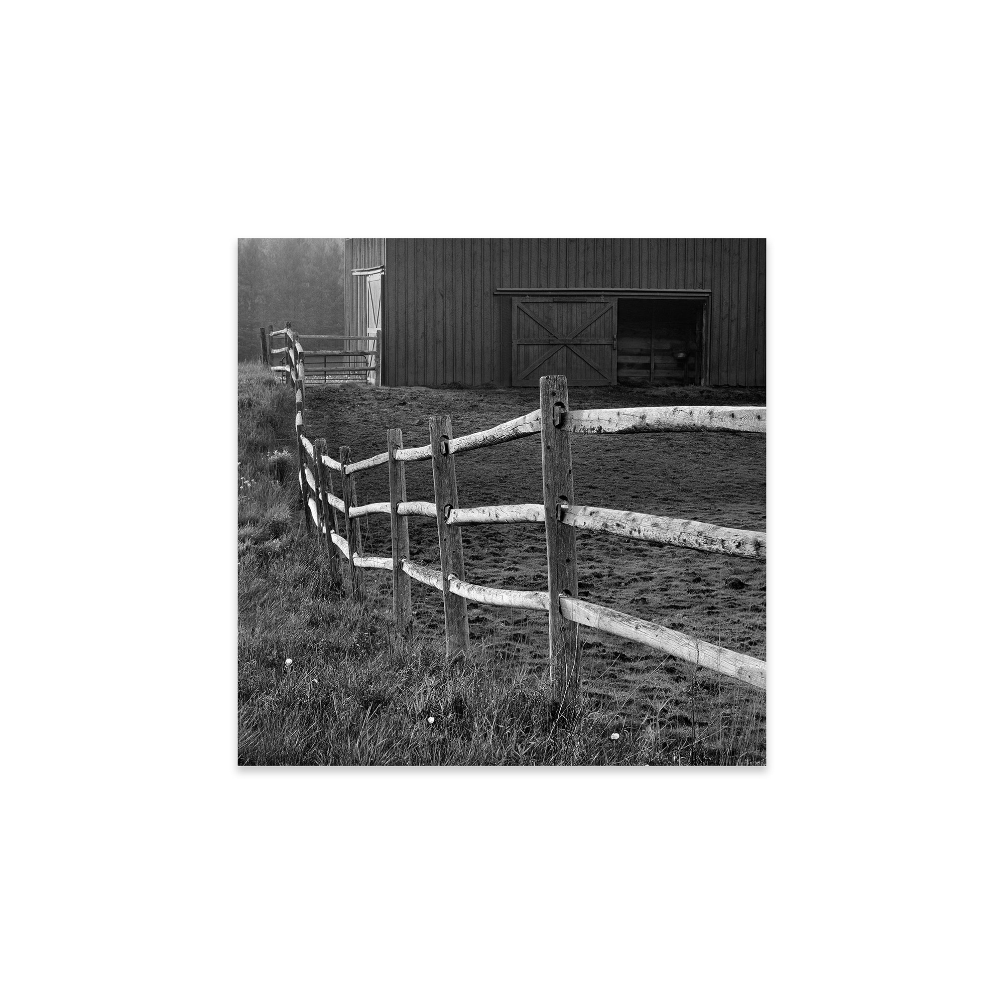 Gracie Oaks Barn Fence On Plastic/Acrylic by Chip Forelli Painting ...