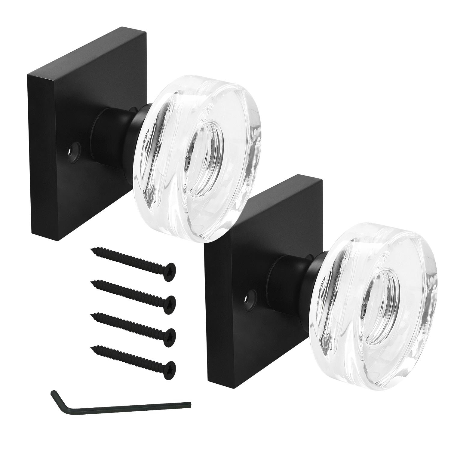 Nuk3y Door Knob Crystal Glass Round, , Half Dummy (2 pack) & Reviews ...