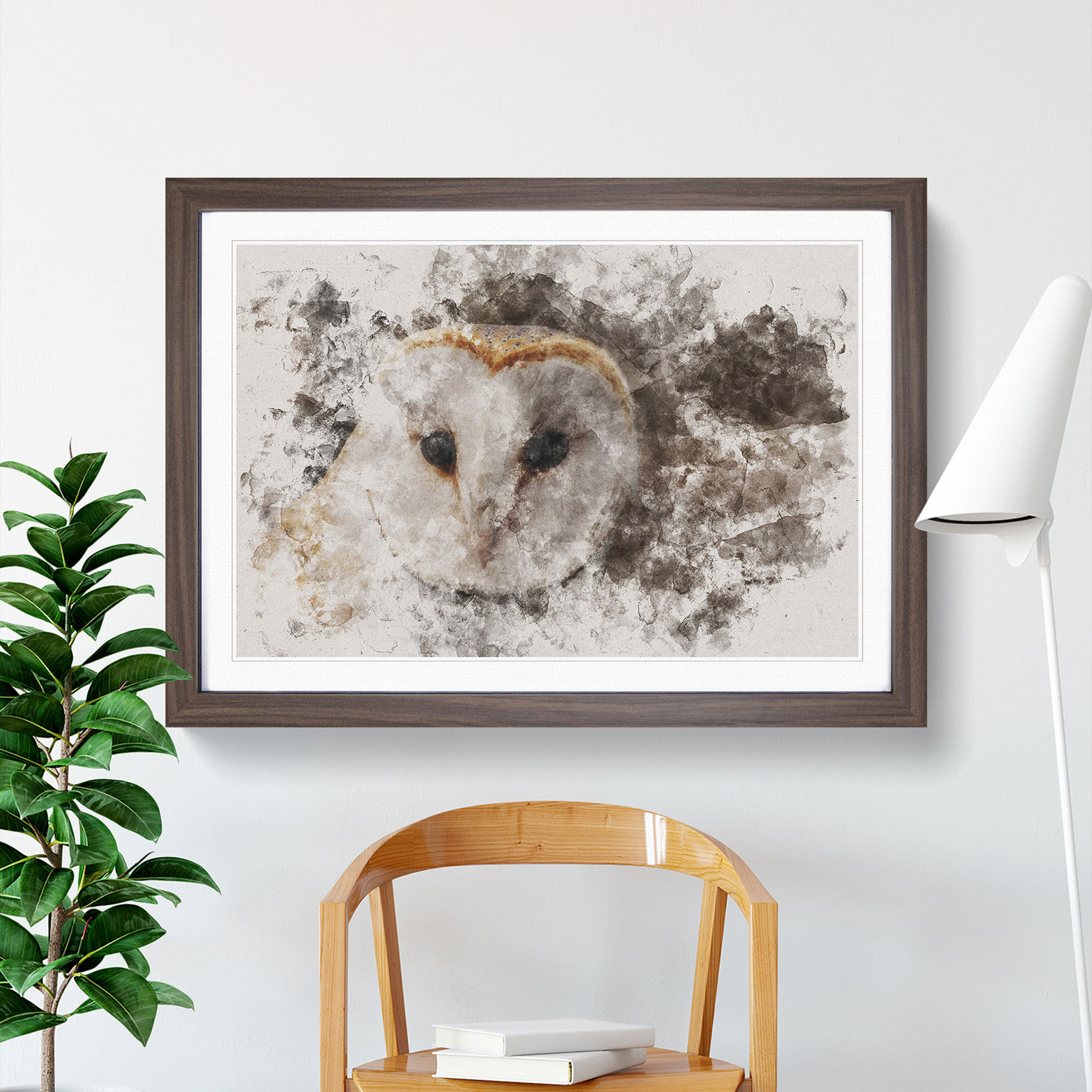 East Urban Home Barn Owl Vol.1 - Picture Frame Graphic Art | Wayfair.co.uk