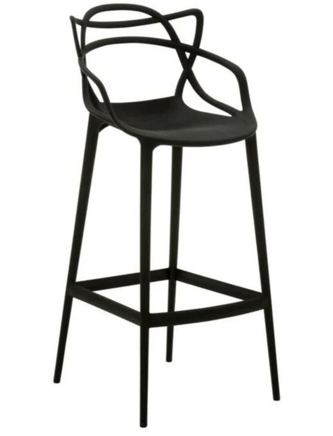 Walnut Decor Randal Polypropylene Stool | Wayfair